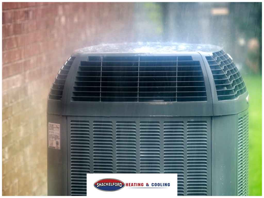 Does Rain Affect Your Air Conditioner? | Shackelford Heating & Cooling
